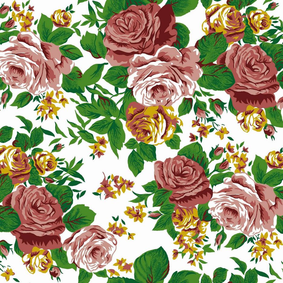 Z61312 Floral – Hampton Textile Printing | A Digital, Rotary and ...